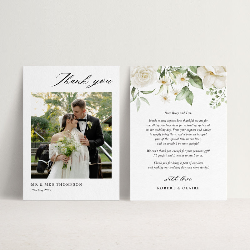 Wedding thank you messages from bride and groom 60 photos ...