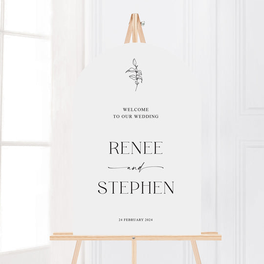 Welcome Signs – Peach Perfect Stationery