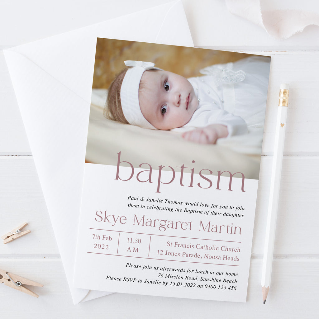 Little Girl Baptism Background Modern Girl Baptism & Christening Photo